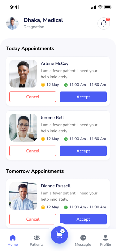 Maan Doctor- Online Doctor Appointment Booking Flutter App UI Kit by Acnoo